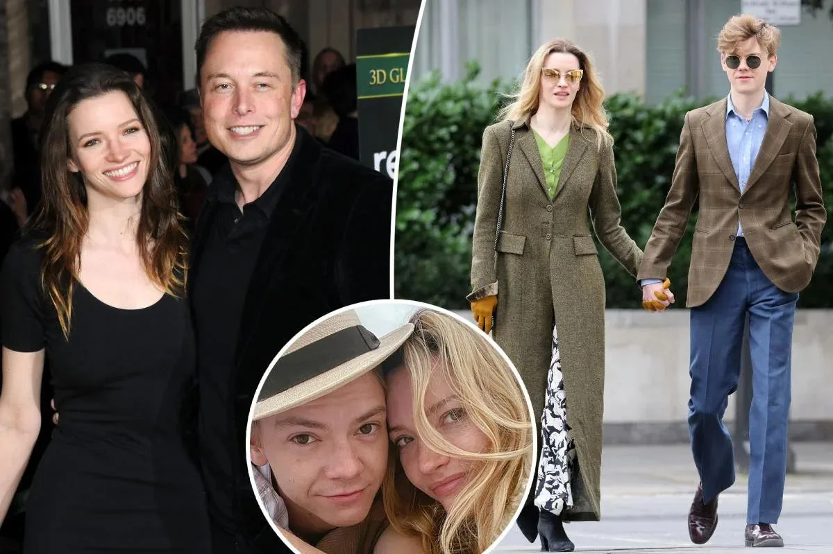 Elon Musk's ex-wife is engaged to a popular young actor