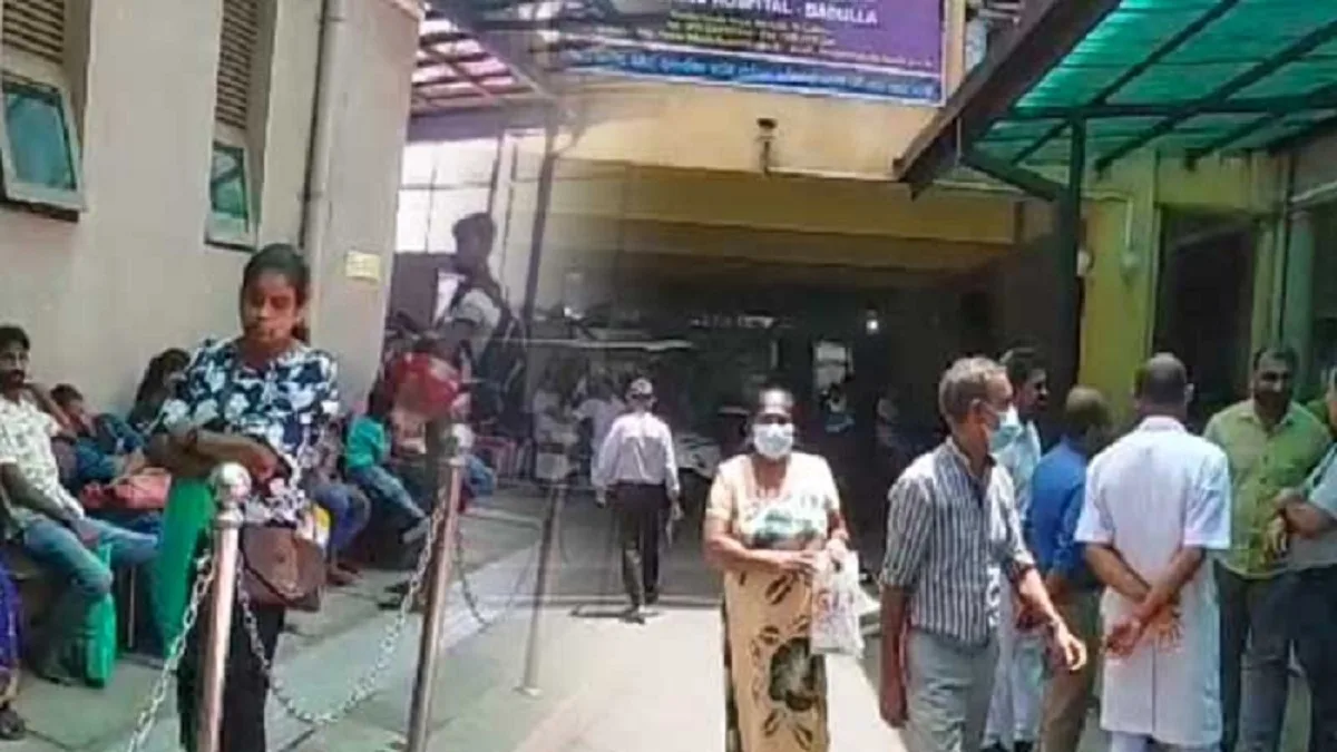 Power cut in Badulla General Hospital