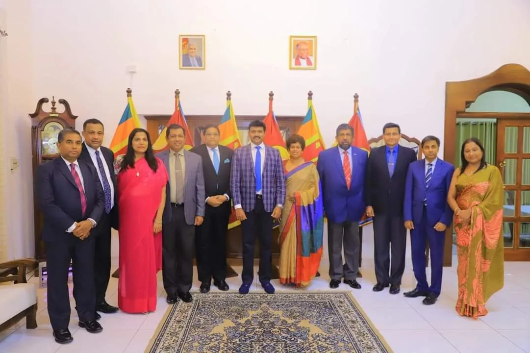 Meeting between Sri Lanka's new ambassadors and Governor Senthil Thondaman